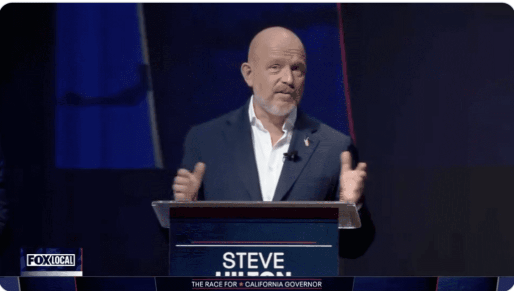 Steve Hilton Stands Out in CA Gubernatorial Debate – California Globe